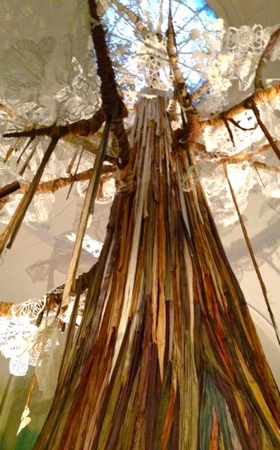 “Eco-Artists, Swoon & Aylon, Resist Climate Chaos” by Pam McAllister